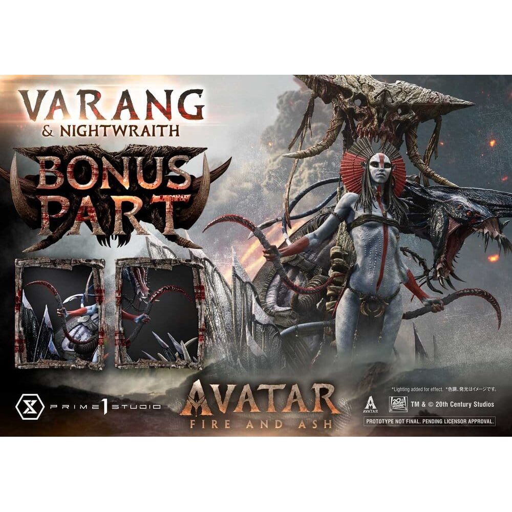 Avatar: Fire and Ash (Film) Real Elite Masterline Series 1/4 Varang ...